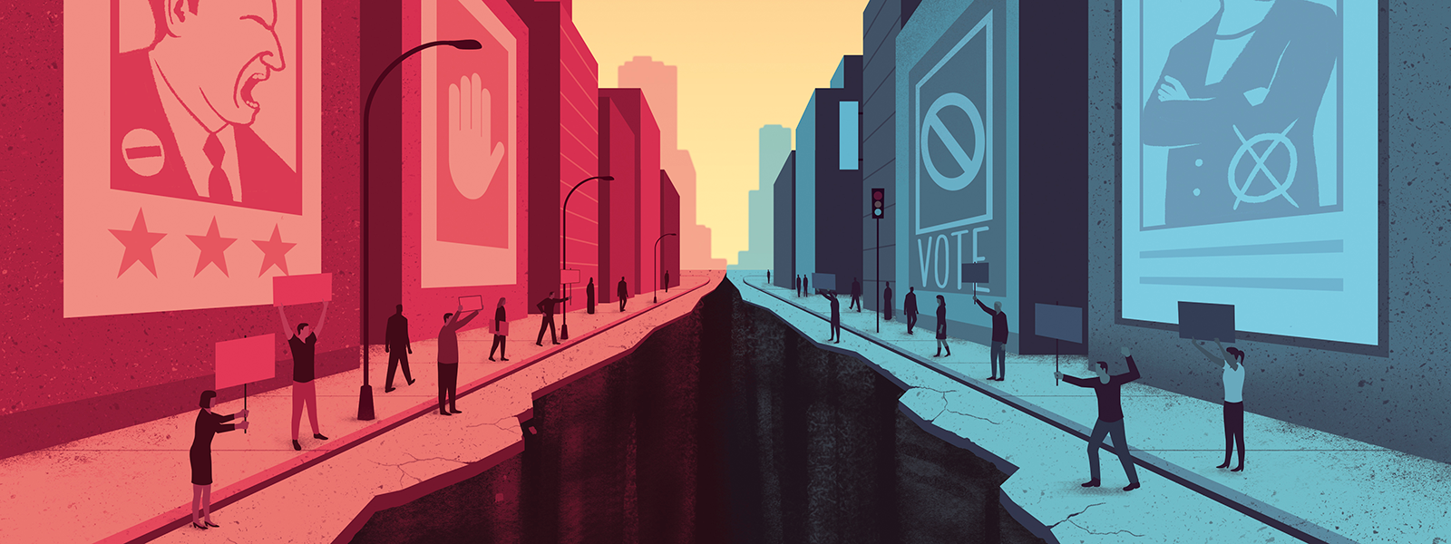 ¿Por qué estamos tan polarizados políticamente? Esto es lo que dicen ...